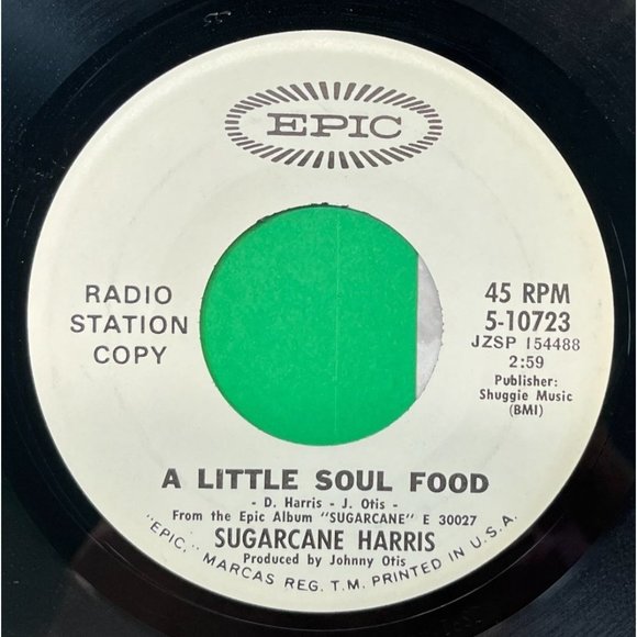 Epic | Media | Sugarcane Harris A Little Soul Food Im Unconscious 45 Rb ...